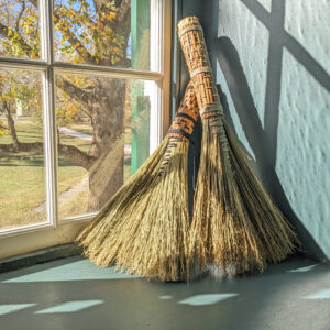 Hand-Tied Hawk Tail Brooms-Sold Out - Shaker Village of Pleasant Hill